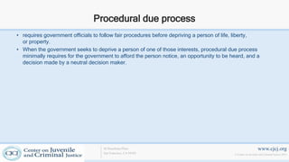 Due Process (CJ 471) | PPTX