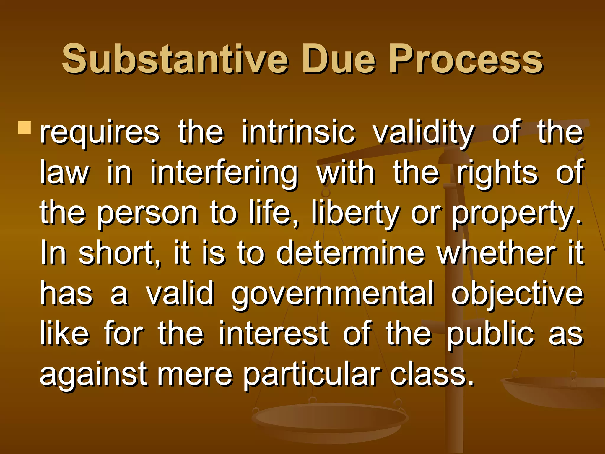 Due process of law | PPT