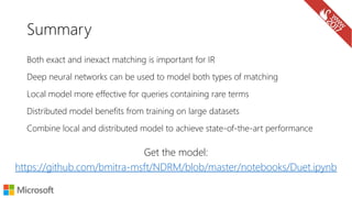 The Duet model | PPT