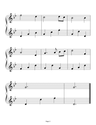 Russian Lullaby - Recorder Duet | PDF