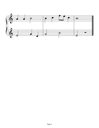 Sakura - Recorder Duet | PDF | Musicals | Genres