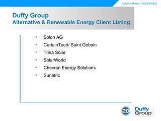 Duffy Group Solar presentation | PPT