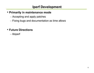 Iperf Tutorial | PDF