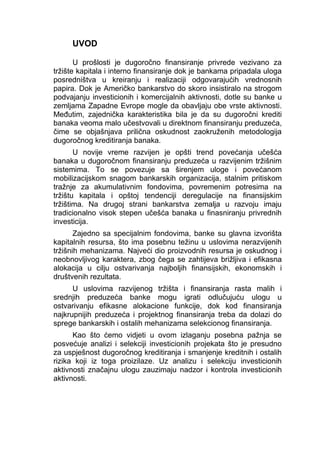 Dugorocno kreditiranje 26 | PDF