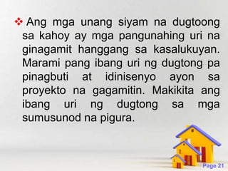 Dugtungan sa kahoy | PPTX
