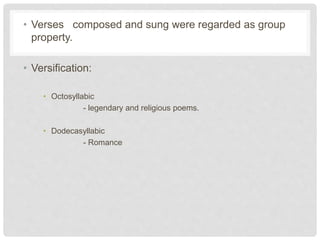 Spanish Colonial and Pre-Colonial Text | PPTX