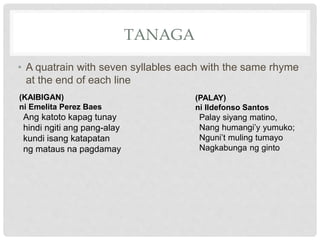 Spanish Colonial and Pre-Colonial Text | PPT
