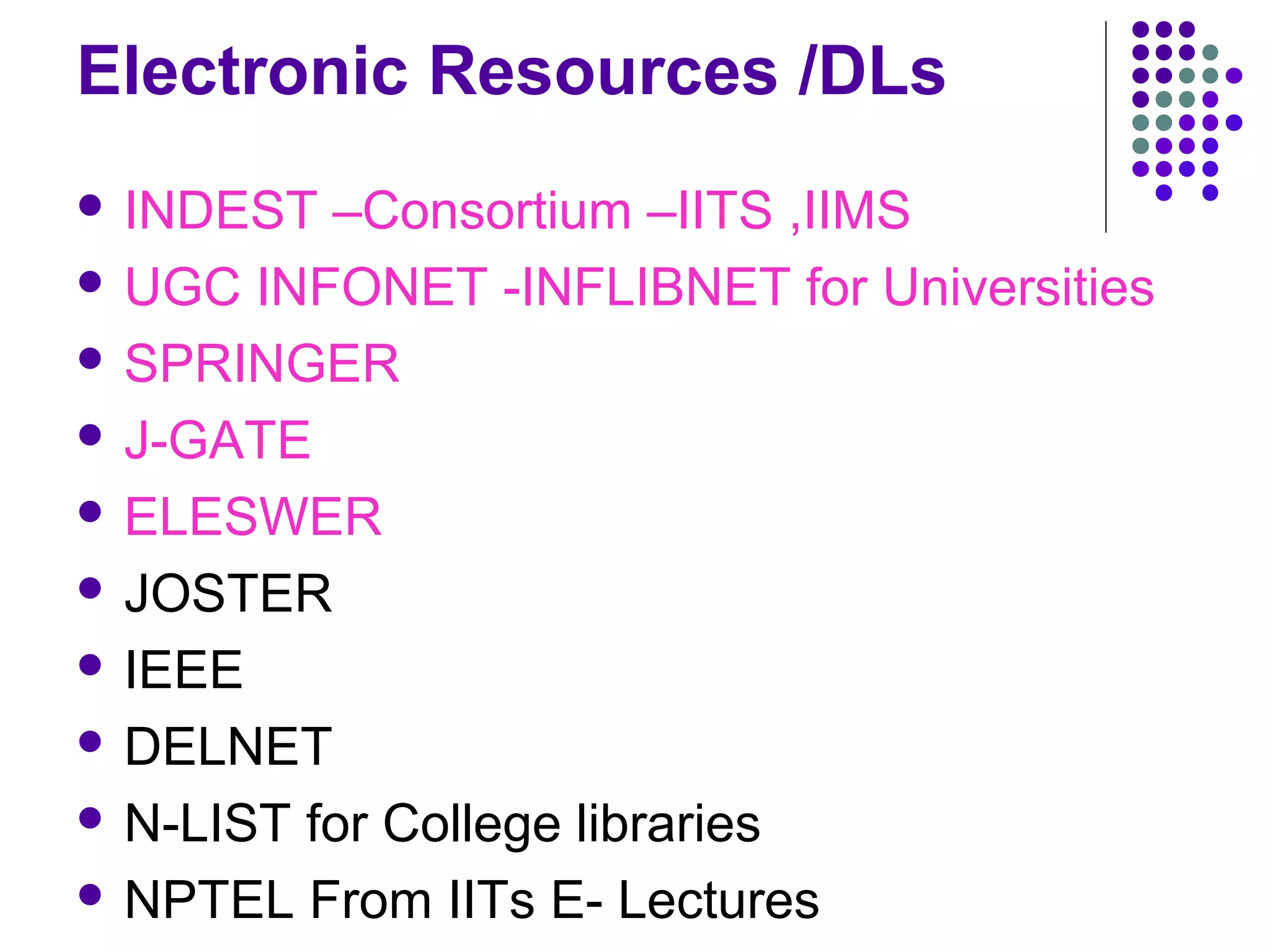 Library and Information centers in ICT Era | PPT