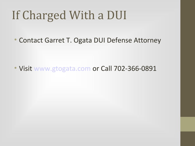 DUI Defense Attorney | PPT
