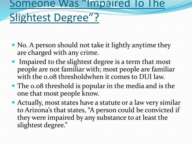 Dui facts and tips | PPT