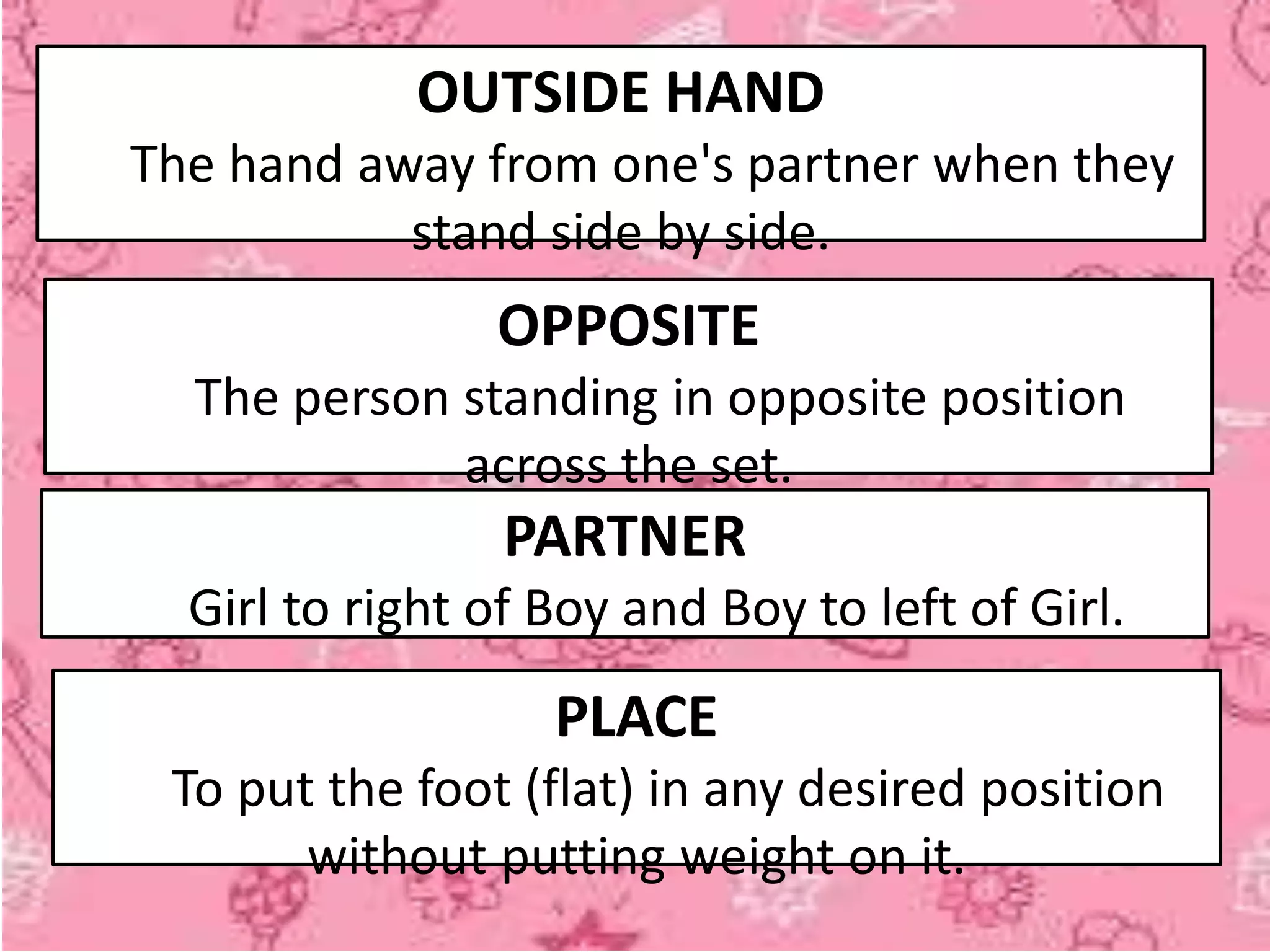 Different Terminologies in Folk Dancing | PPTX Different Terminologies in Folk Dancing | PPTX
