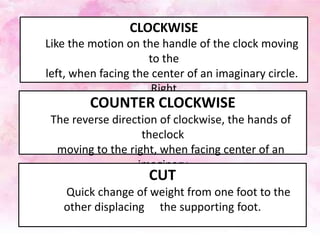 Different Terminologies in Folk Dancing | PPTX