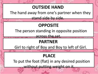 Different Terminologies in Folk Dancing | PPTX