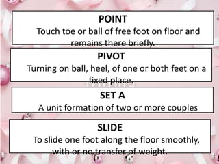 Different Terminologies in Folk Dancing | PPTX