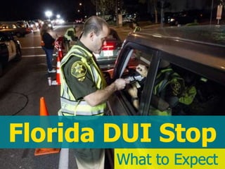 Florida DUI Stop : What To Expect | PPTX