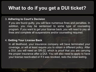 Dui ticket | PPT