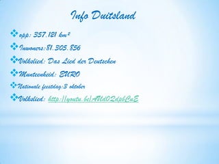 Duitsland | PPTX