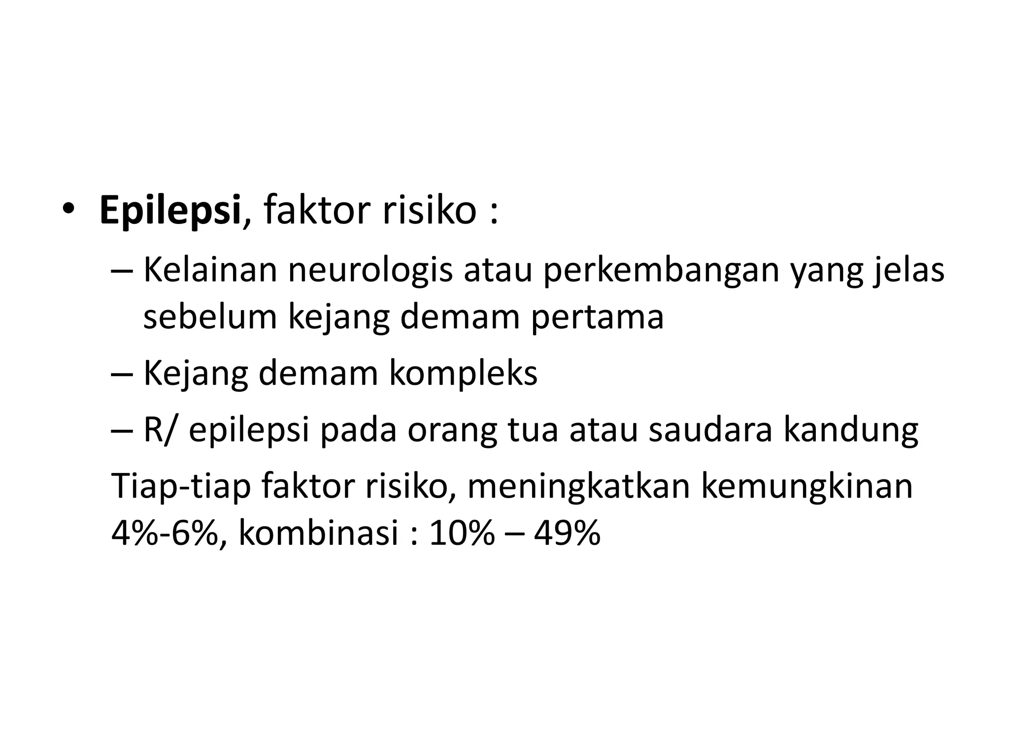 Penatalaksanaan Kejang Demam - Konsensus IDAI | PPTX