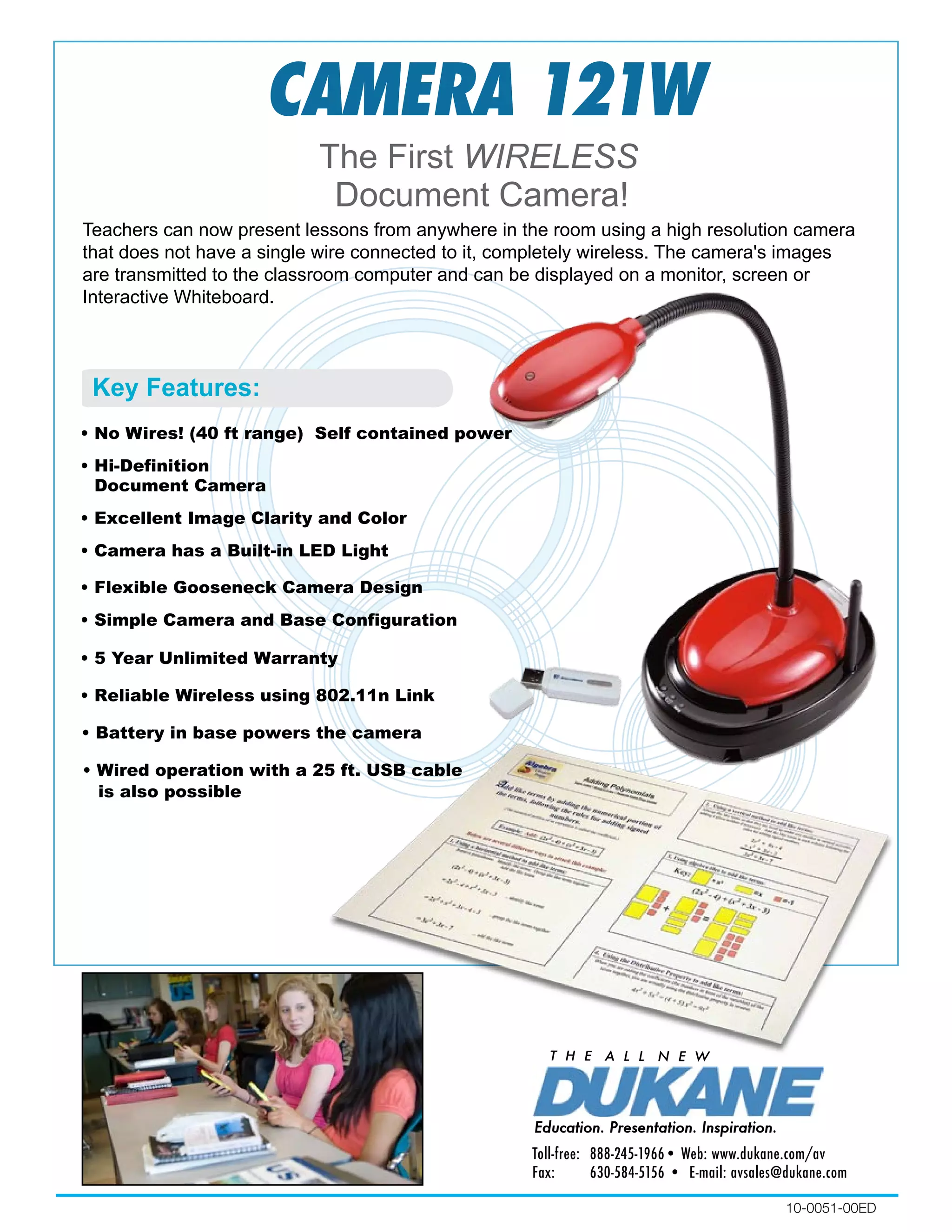 Dukane camera 121 w | PDF | Free Download