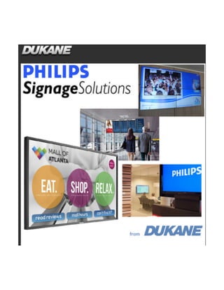 Dukane digital signage | PDF
