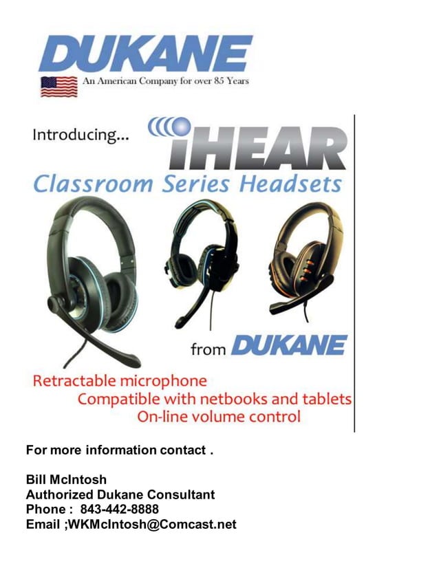 Dukane headphones | PDF