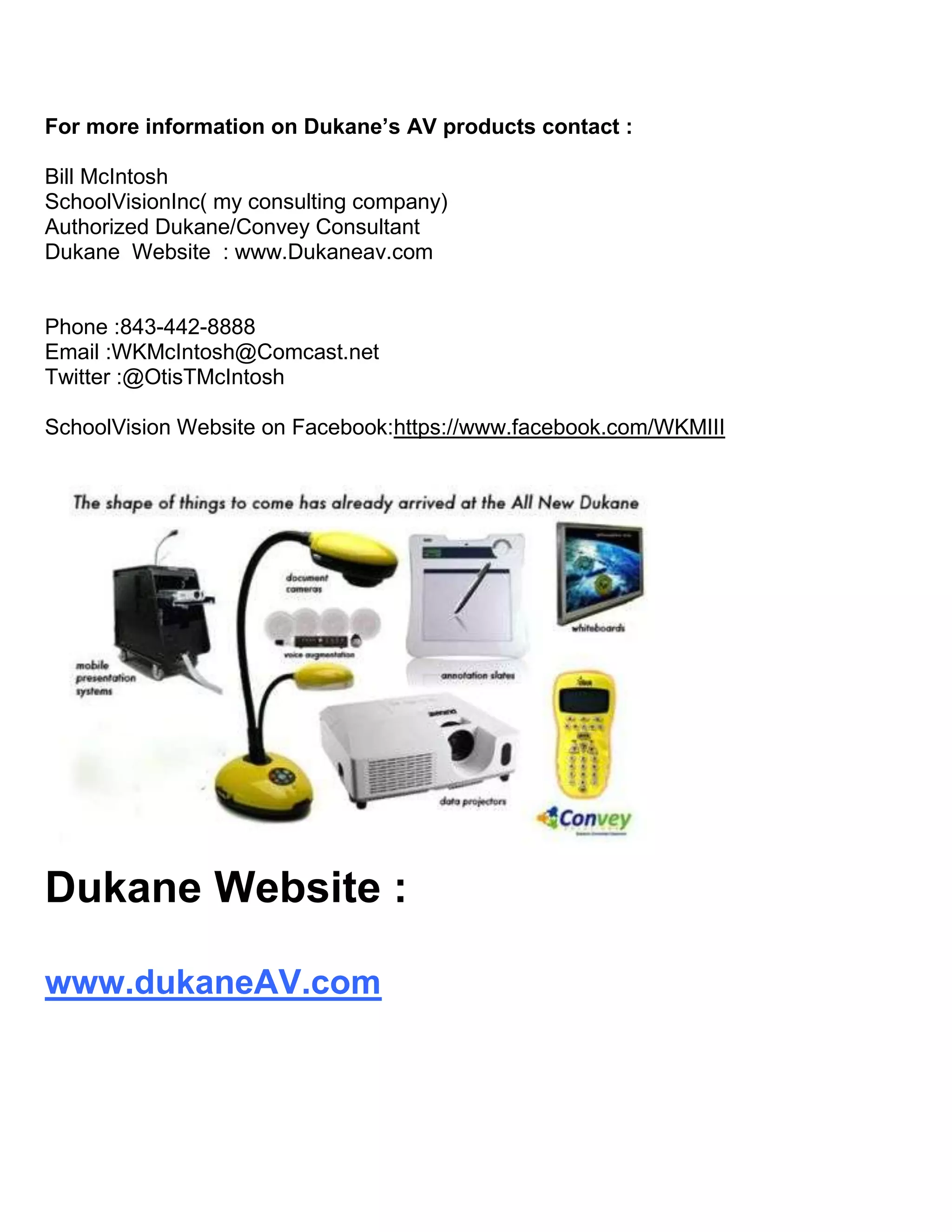 Dukane projection calculator sv | DOCX