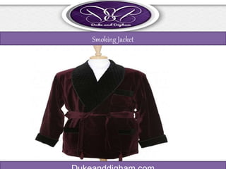 Smoking Jackets | PPTX