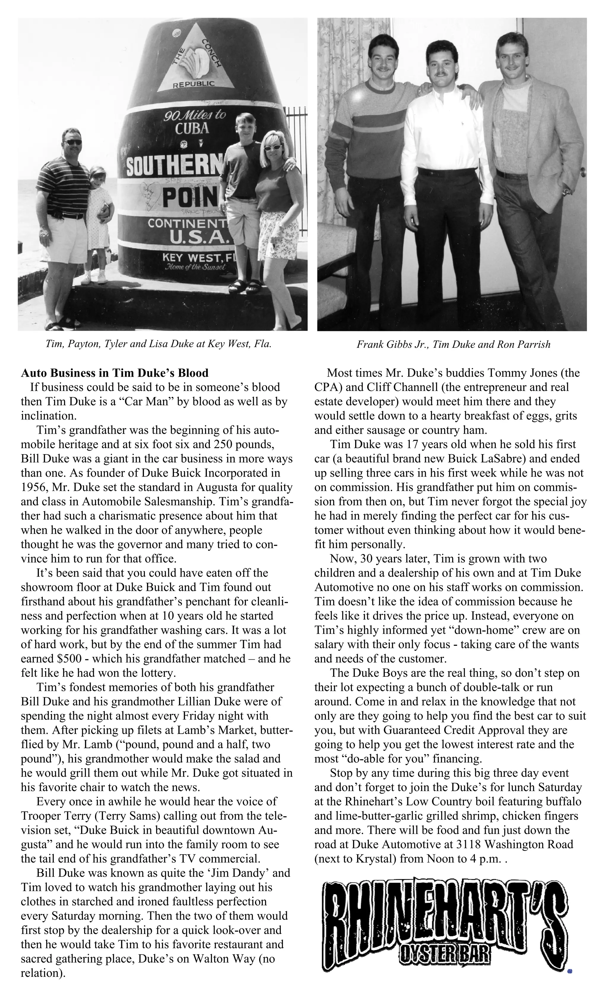 Duke Automotive Augusta GA Newsletter | PDF