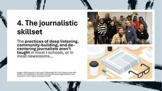 Lessons from Community-Centered Journalism for Local Journalism ...