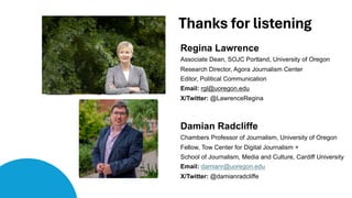 Lessons from Community-Centered Journalism for Local Journalism ...