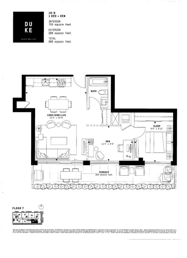 Duke Condos - Floorplans and Layouts | PDF