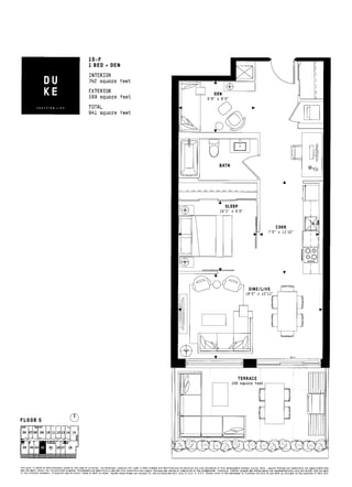 Duke Condos - Floorplans and Layouts | PDF