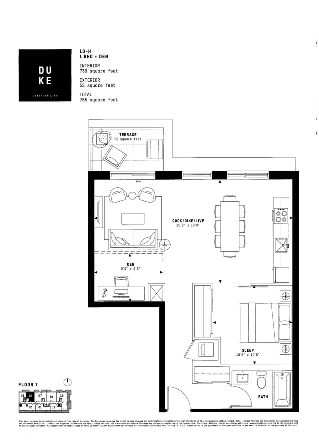 Duke Condos - Floorplans and Layouts | PDF
