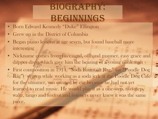 Duke Ellington | PPTX