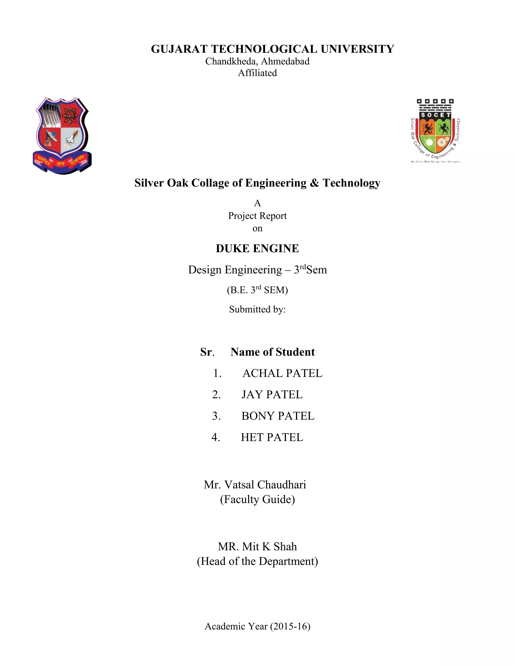 Duke engine technology (redial engine) | PDF