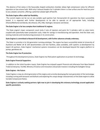 Duke engine technology (redial engine) | PDF