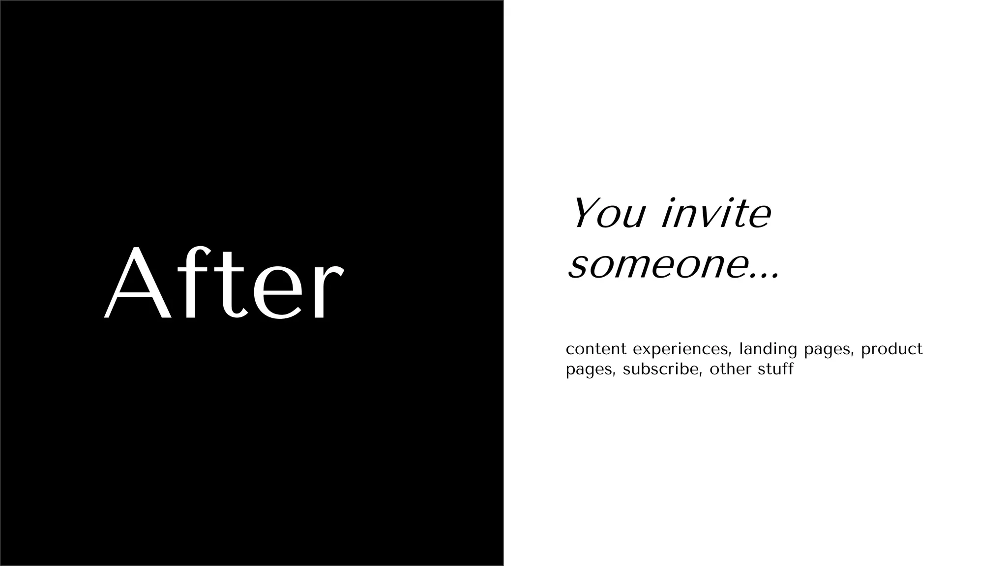 Before & After - digital strategy | PPT