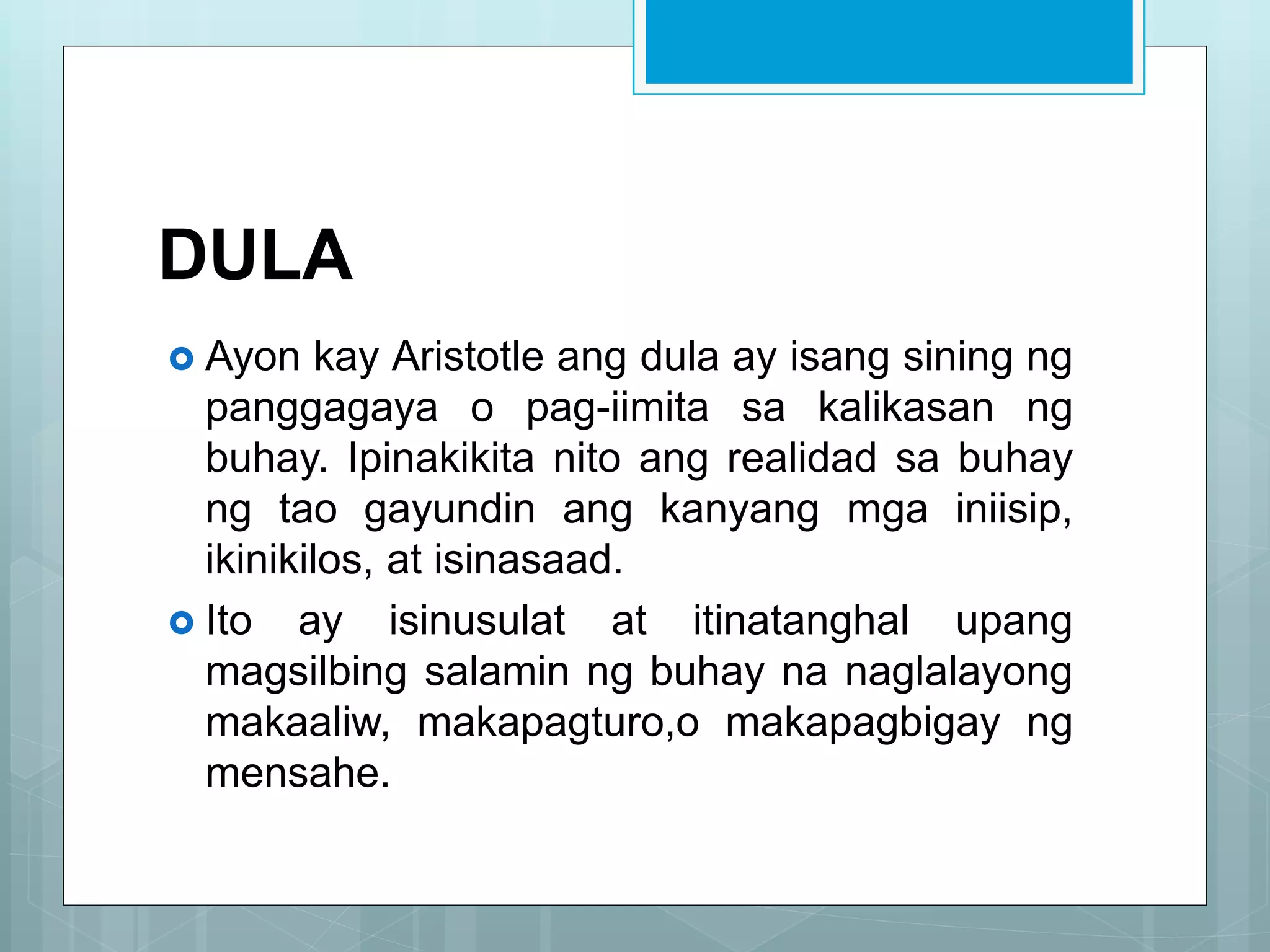Dula | PPTX