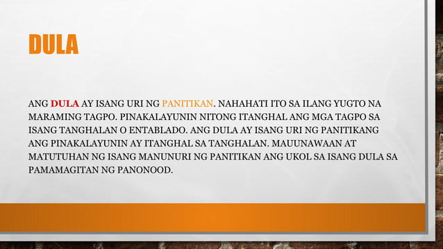 Kahulugan ng Dula sa Filipino 9 Unang Markhan.pptx