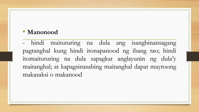 Kahulugan, Layunin at Elemento ng isang Dula | PPTX