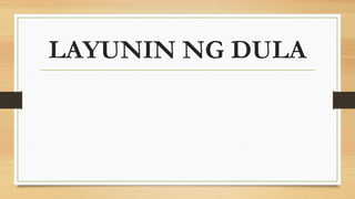 Kahulugan, Layunin at Elemento ng isang Dula | PPTX