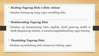 Kahulugan, Layunin at Elemento ng isang Dula | PPTX