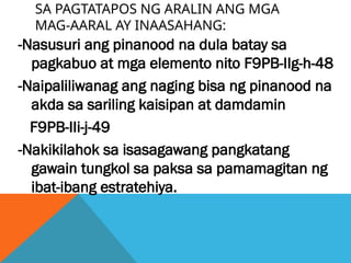 Dula 3rd Quarter Munting Pagsinta ,.pptx