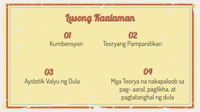 Dulaang filipino week 2 | PDF