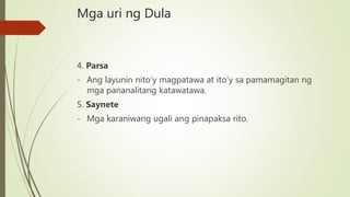 dula at maikling kuwento.pptx