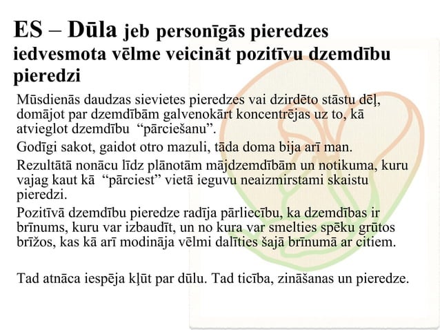 Dula kristine gaugere-2011 | PPT