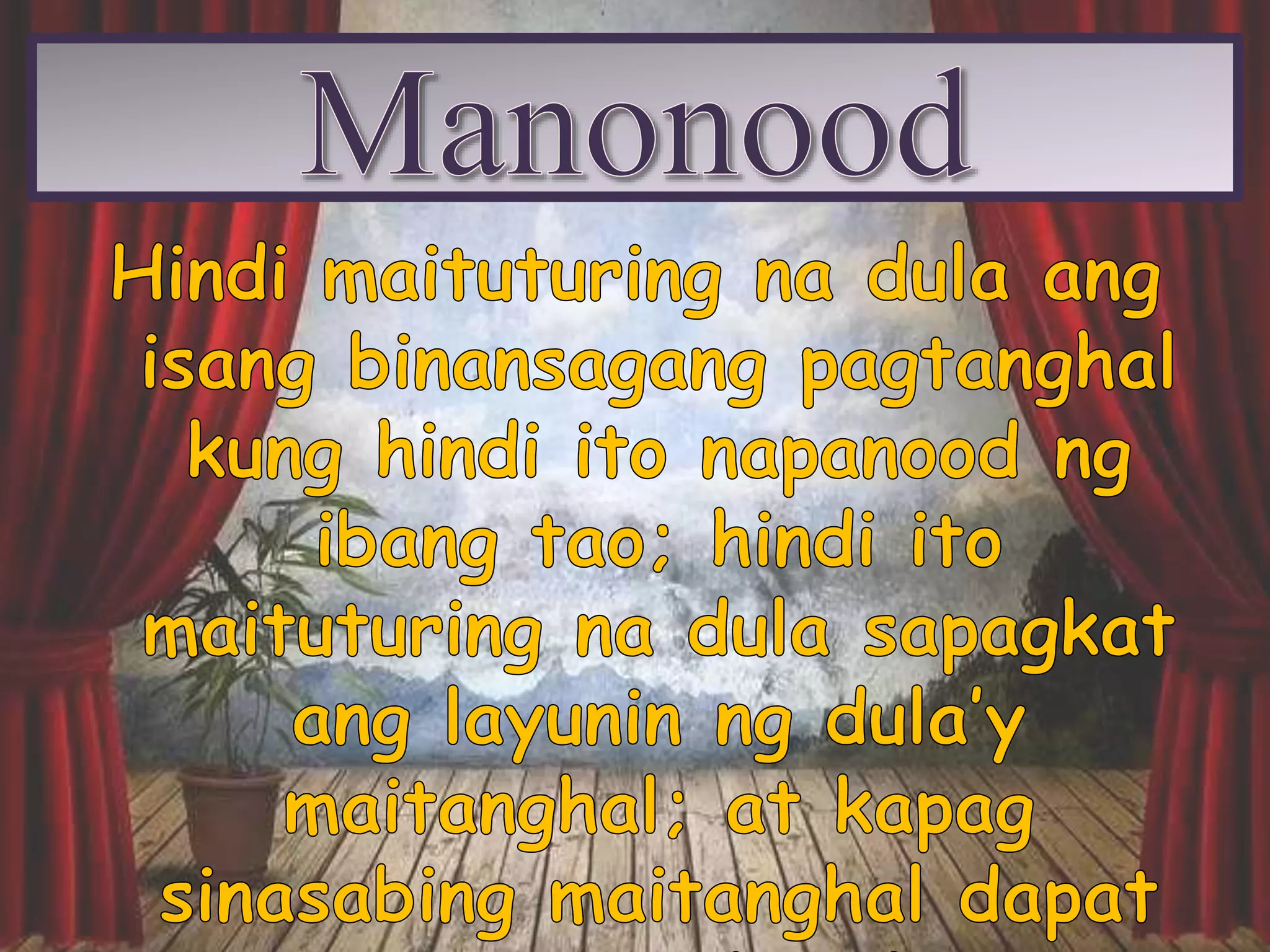 Dulang di Piksyon | PPTX