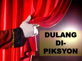 Dulang di Piksyon | PPTX