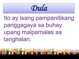 Dulang di Piksyon | PPTX