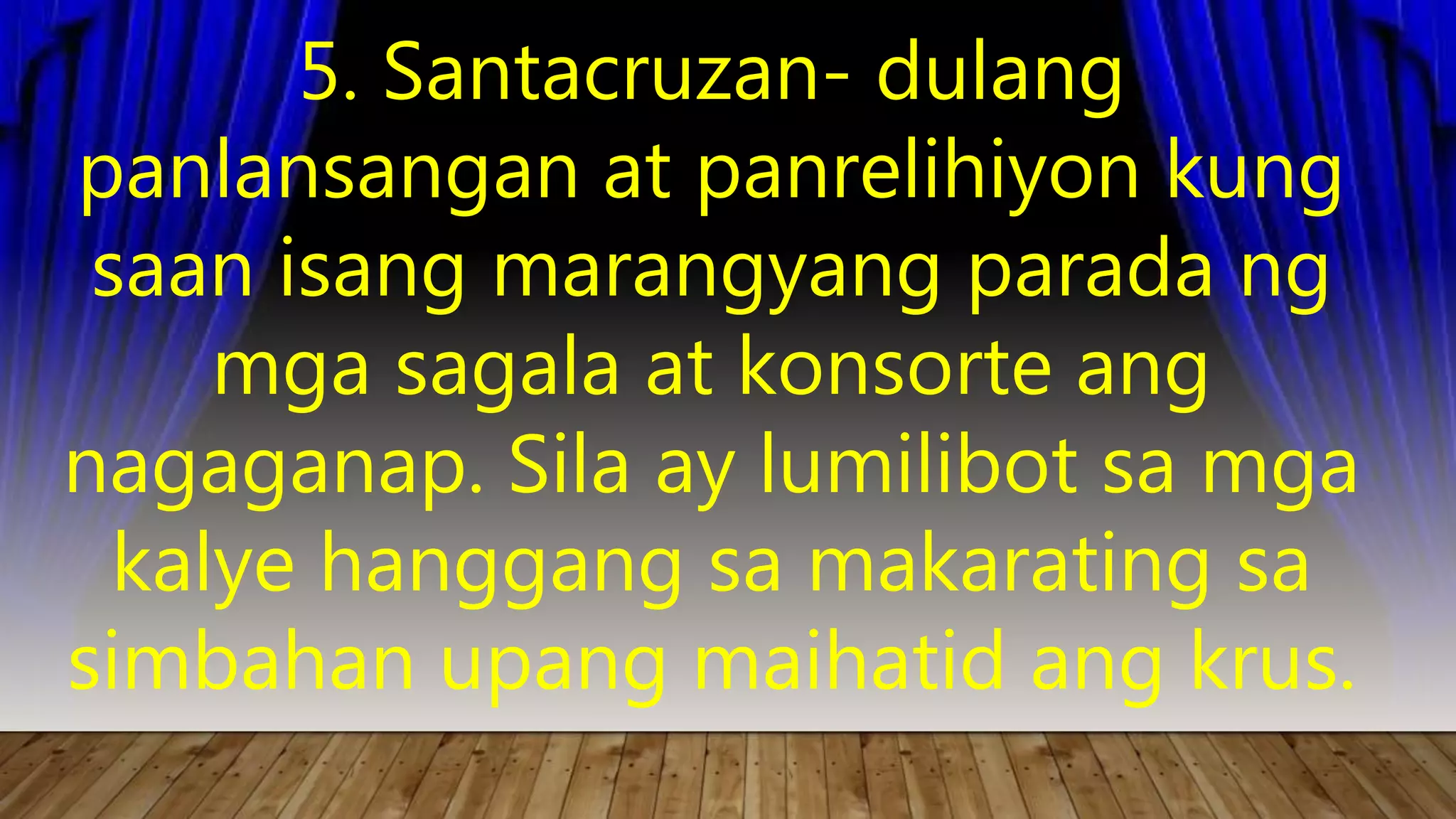 Dulang pantanghalan | PPTX